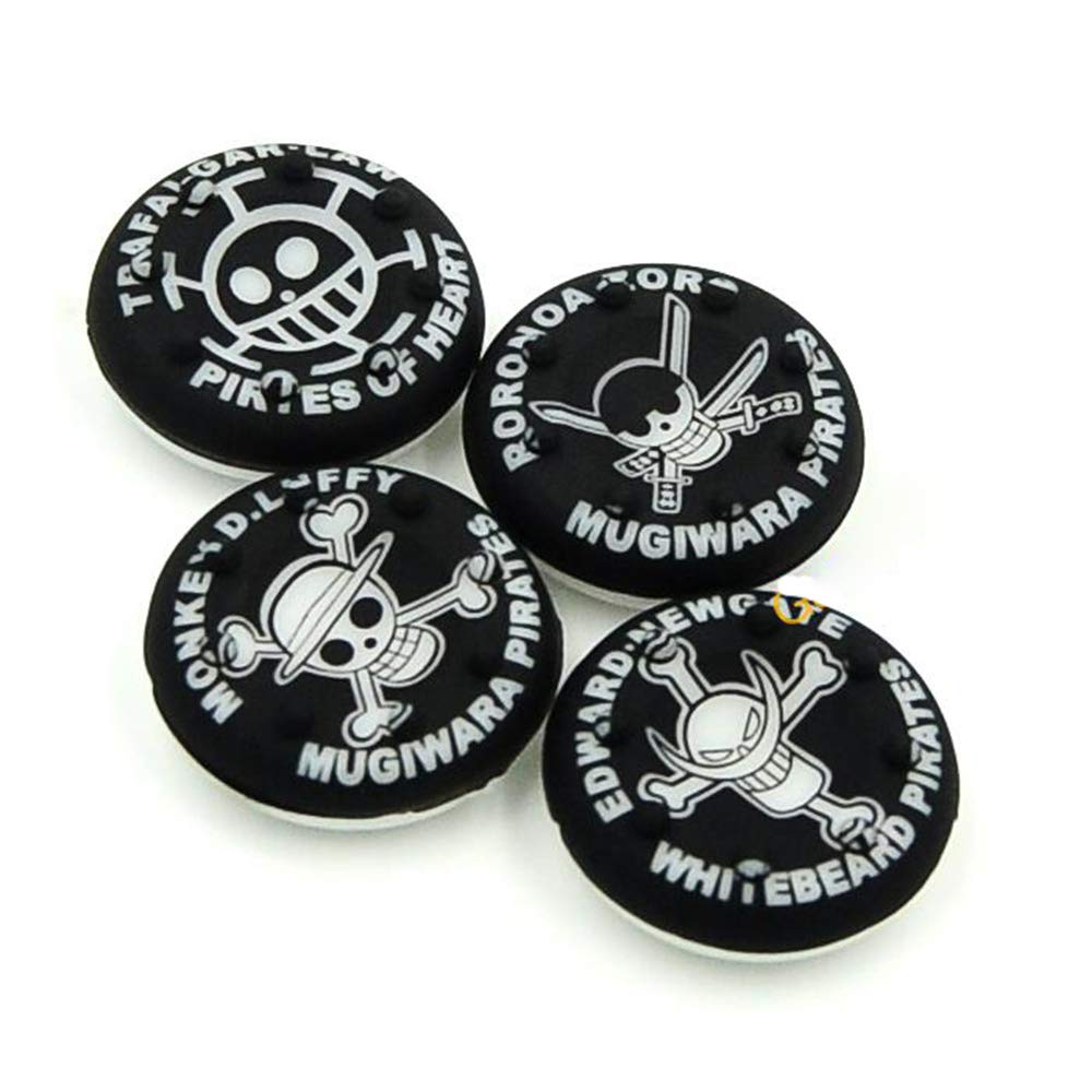 4 In 1 Analog Stick Joystick Rubber Silicone Cap Thumbstick Thumb Grip Cover Case