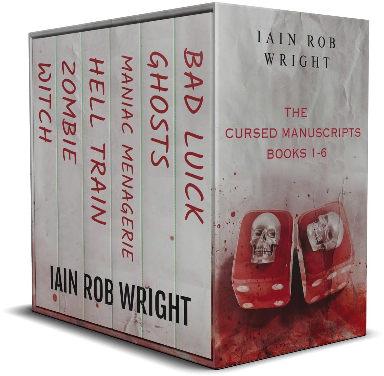 The Cursed Manuscripts: Books 1-6: Witch, Zombie, Hell Train, Maniac ...
