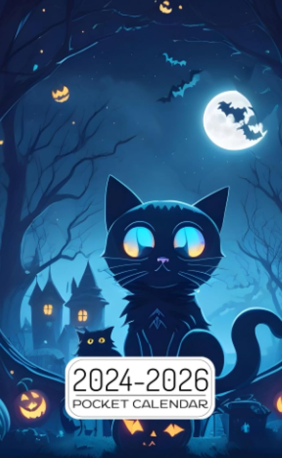 Pocket Calendar 2024-2026: Two-Year Monthly Planner for Purse , 36 ...