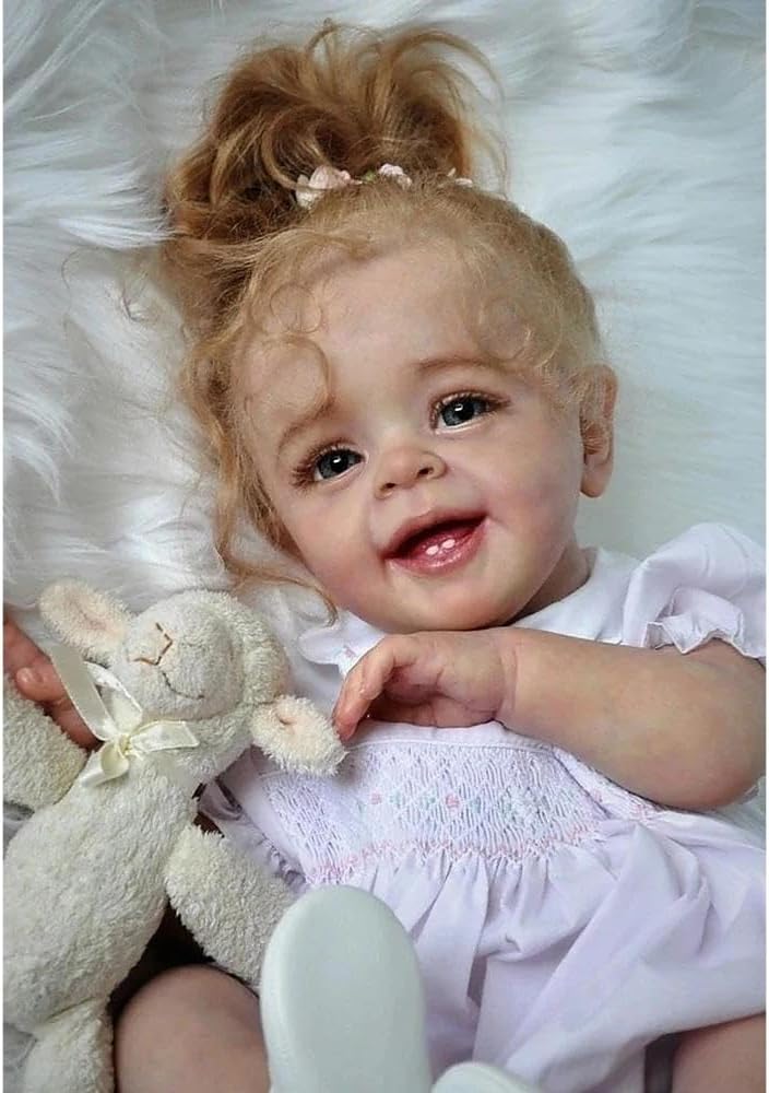 Amazon.com: Anano Realistic Reborn Baby Doll Girl 24 Inch Lifelike ...