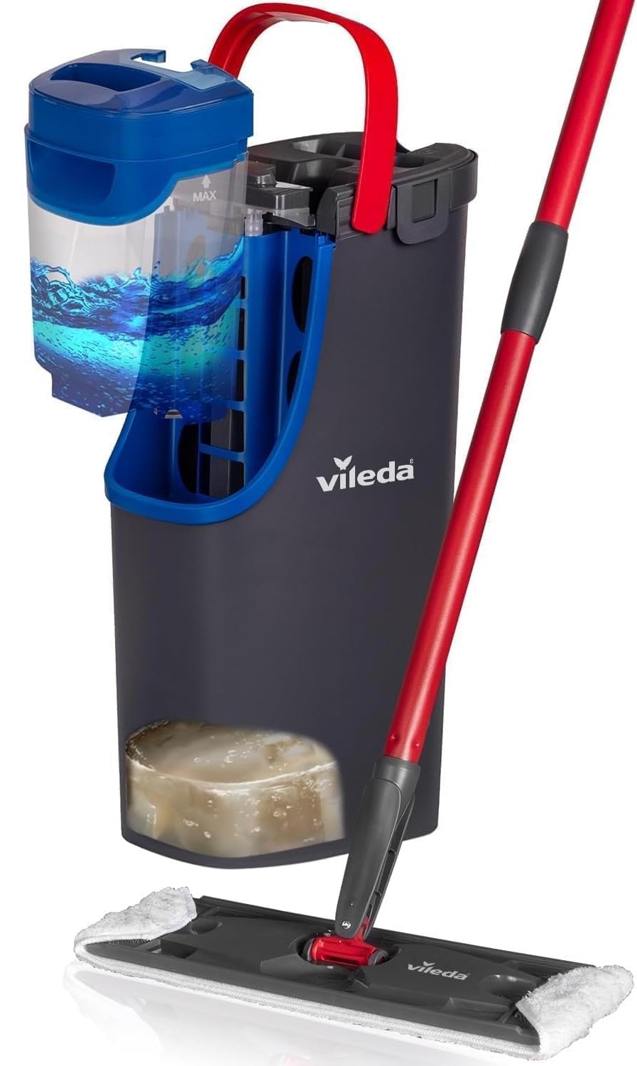 Compare vileda h2pro flat mop system - revolutionary clean and dirty ...