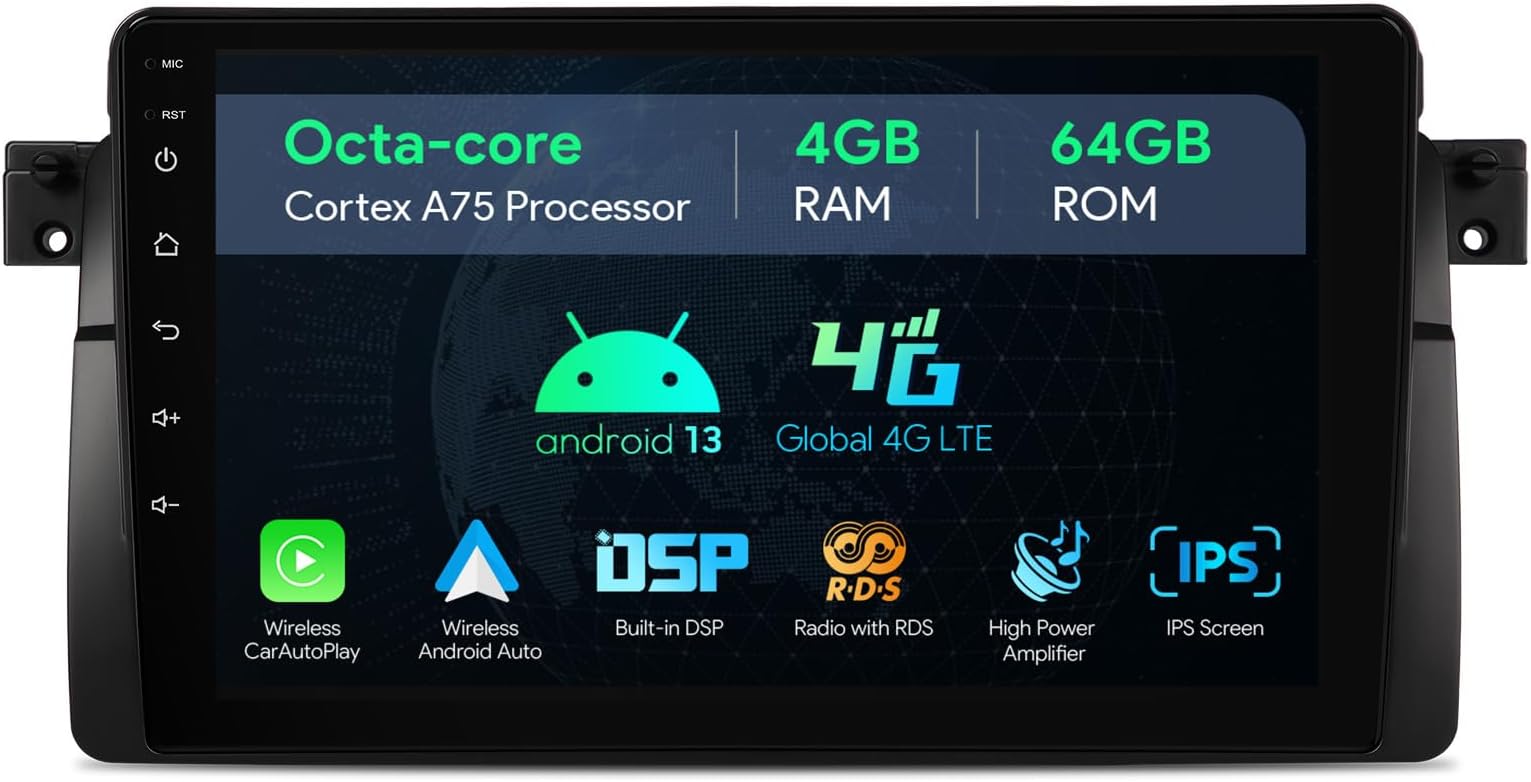 XTRONS Octa Core Android 13 Car Stereo Auto Player 7 Inch GPS ...