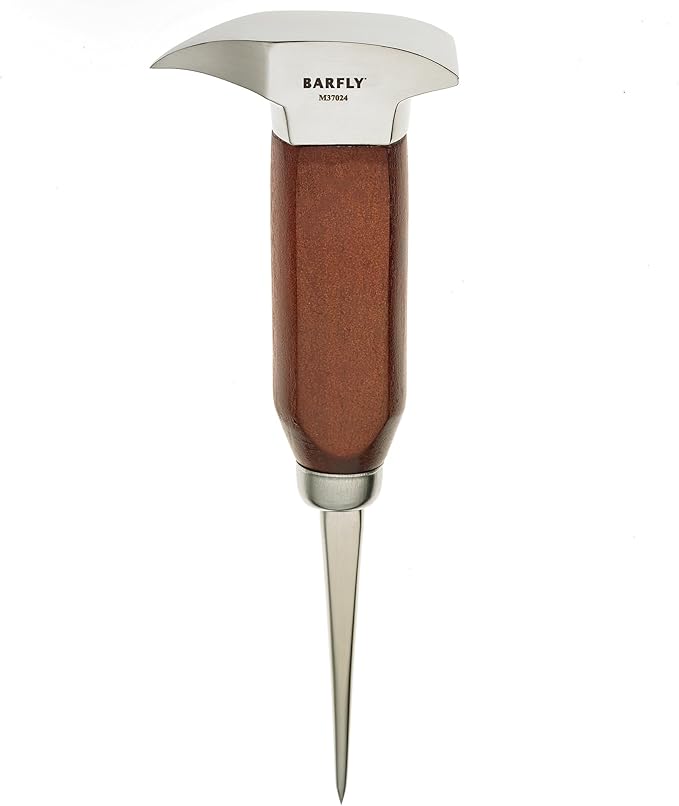 Barfly Anvil Style Ice Pick, Stainless Steel, 17.78 x 6.03 x 1.91 cm ...
