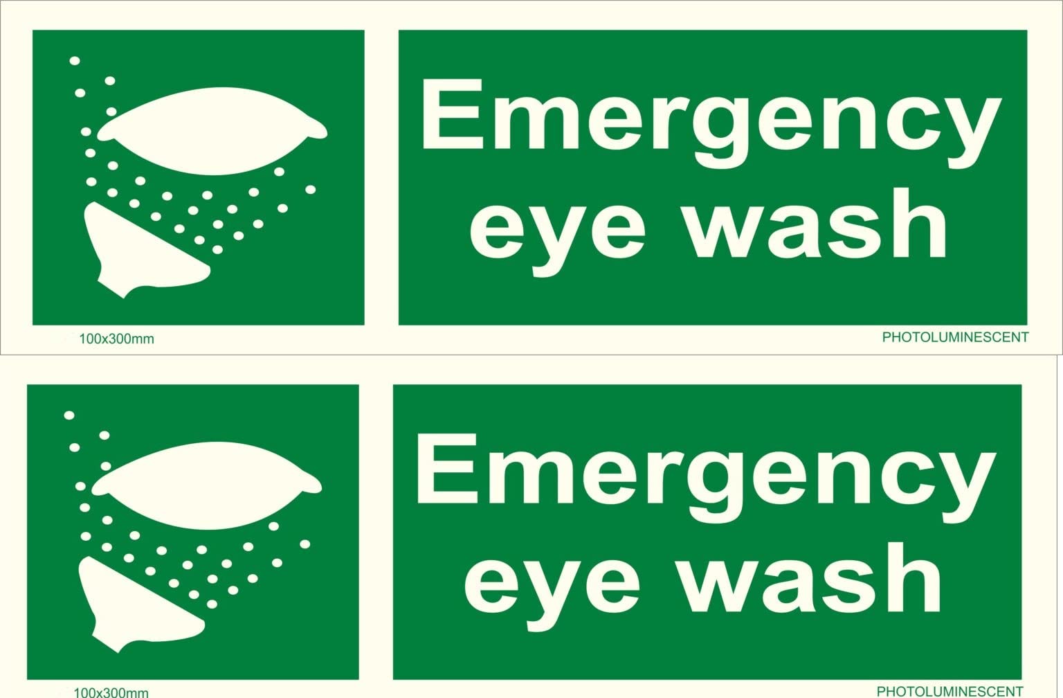 Buy K T I Auto Glow Signage For EMERGENCY EYE WASH Sign Board PVC buy-k-t-i-auto-glow-signage-for-emergency-eye-wash-sign-board-pvc