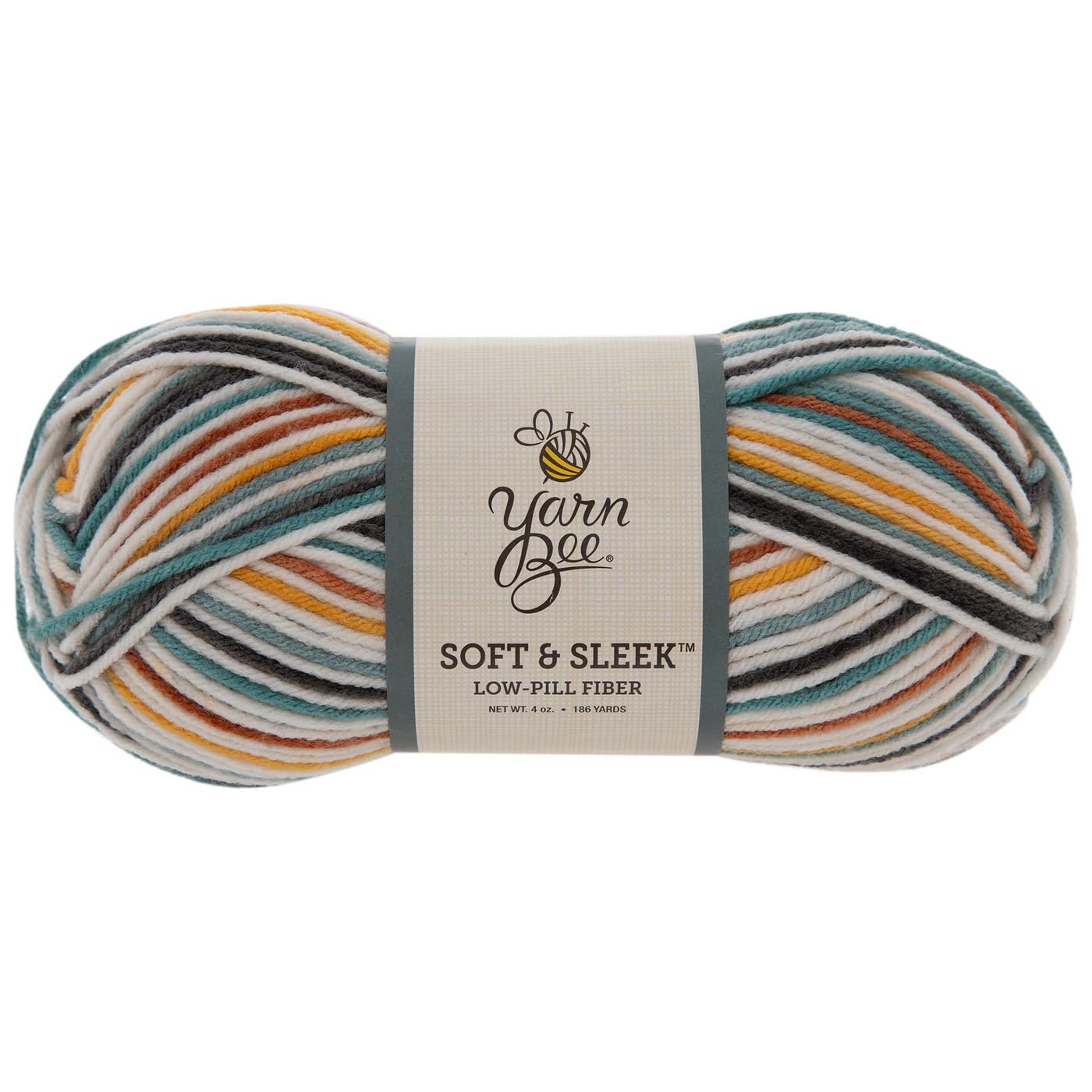 Amazon.com: Yarn Bee 4 - Medium Yarn for Crocheting & Knitting – Soft ...