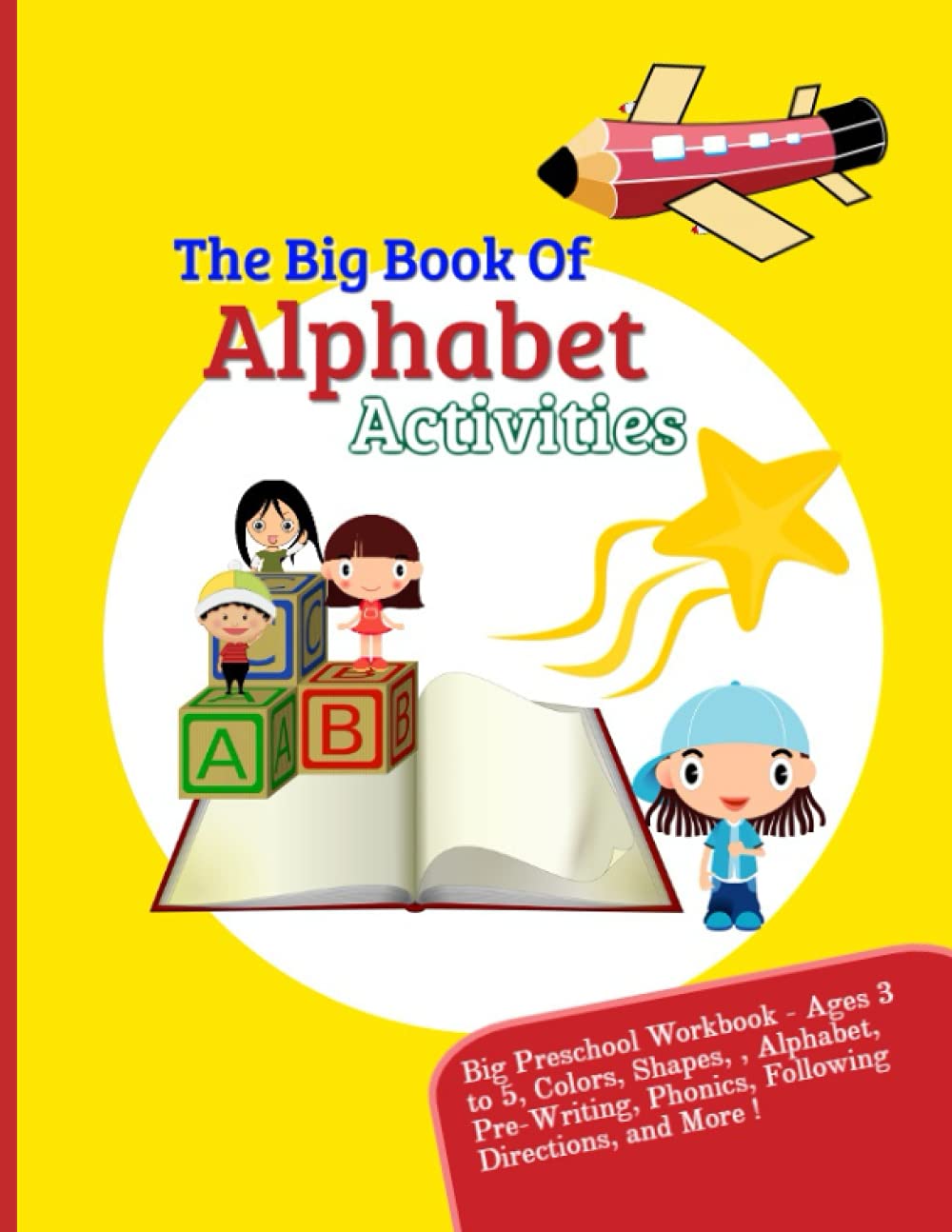 The Big Book Of Alphabet Activities Big Preschool Workbook Ages ...