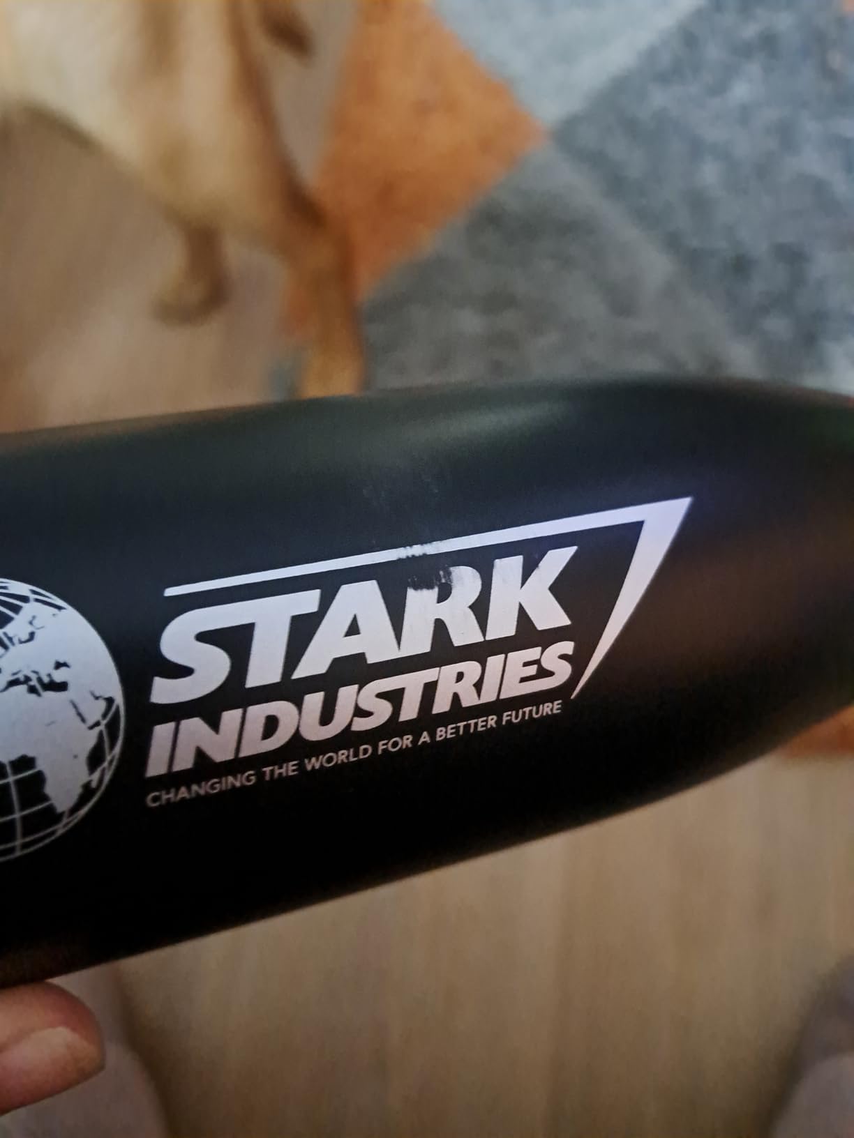 Disney Store Official Stark Industries Water Bottle, 450ml, Marvel ...