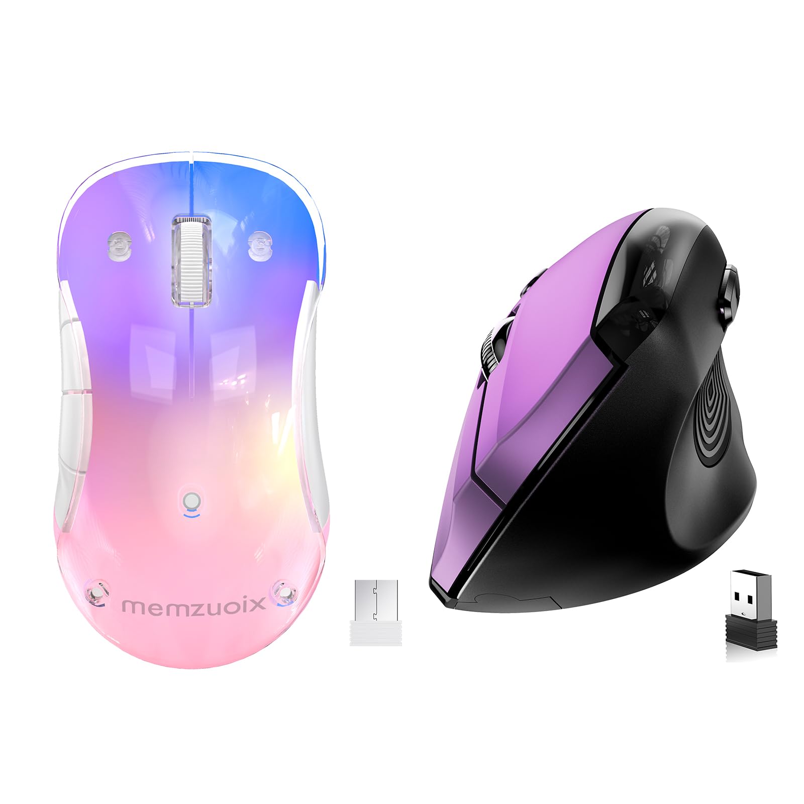 Amazon.com: memzuoix 2.4G Wireless Mouse, Cordless Computer Mice ...
