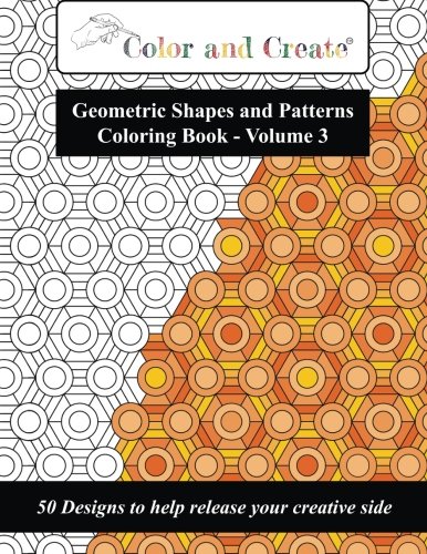 Amazon.com: Color and Create - Geometric Shapes and Patterns Coloring ...