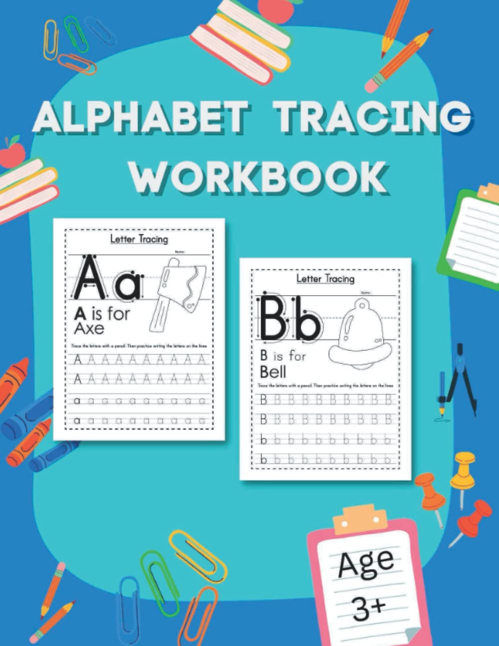 Alphabet Tracing Workbook: Alphabet Letter Tracing | Uppercase and ...