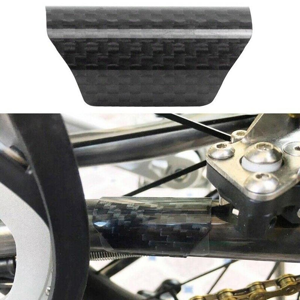Carbon Fiber Chain Stay Guard Frame Protector for Brompton Folding Bike ...
