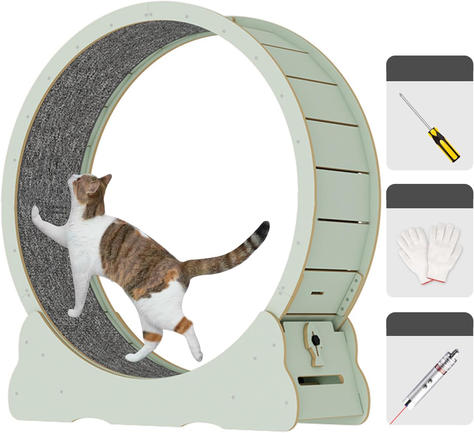 Amazon.com: BigbugPro Cat Exercise Wheel — Cat Wheel Exerciser for ...