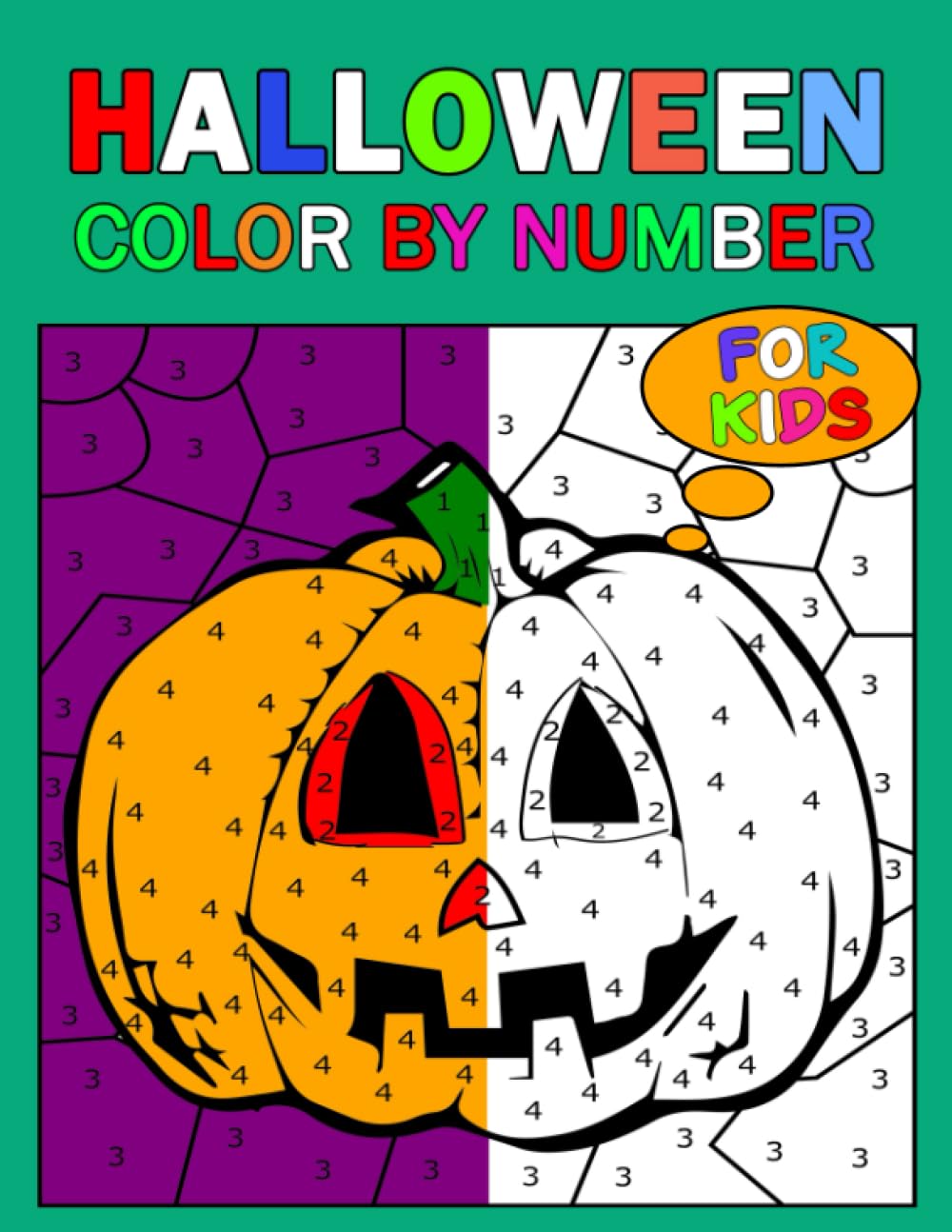 Halloween Color By Number