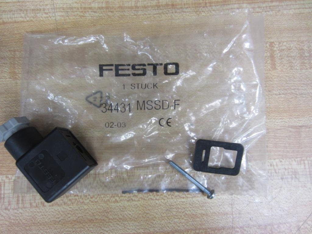 Festo 34431 Socket MSSD-F (Pack of 6): Amazon.com: Industrial & Scientific