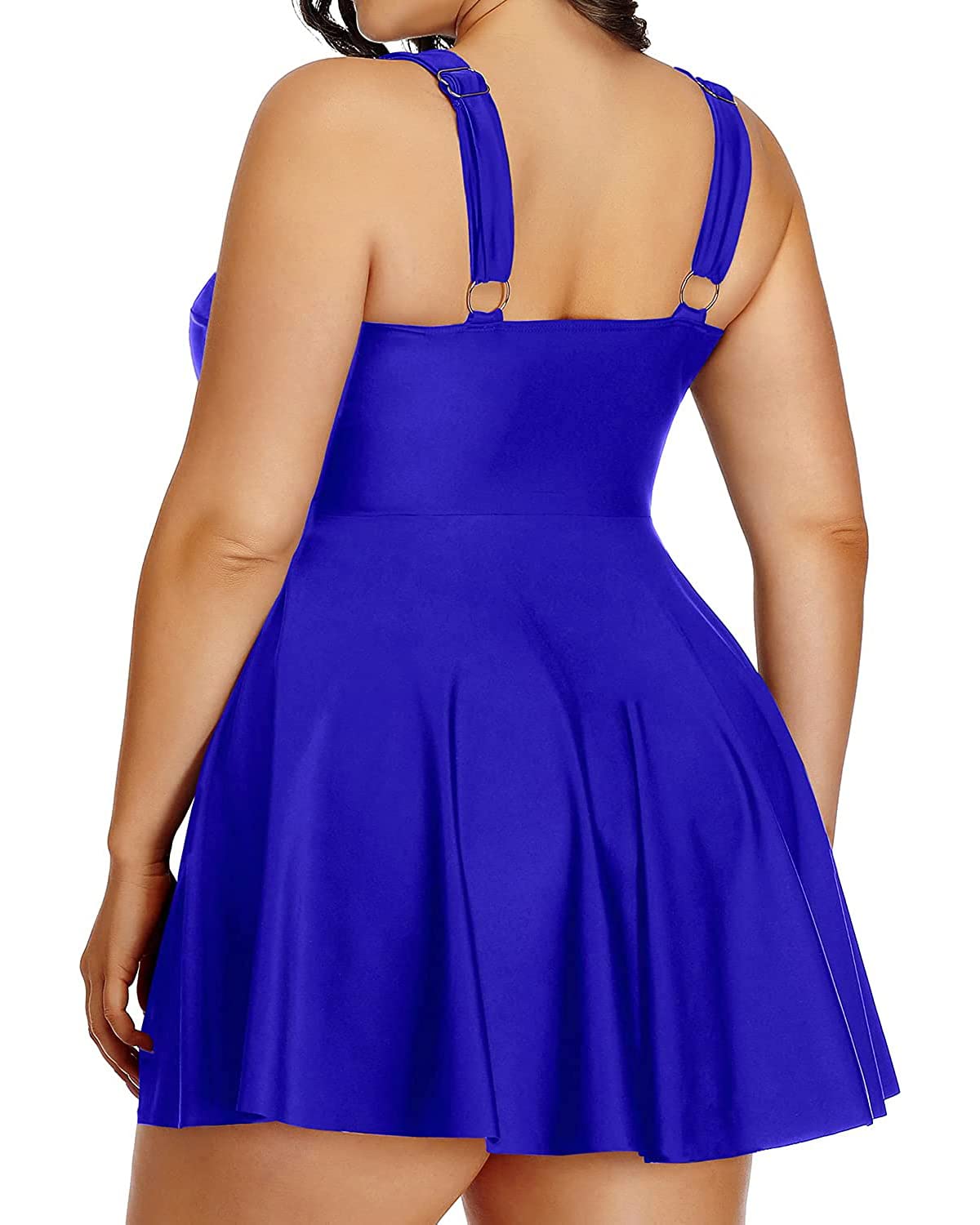 Aqua Eve Plus Size Two Piece Swimsuits for Women Tankini Bathing Suits ...