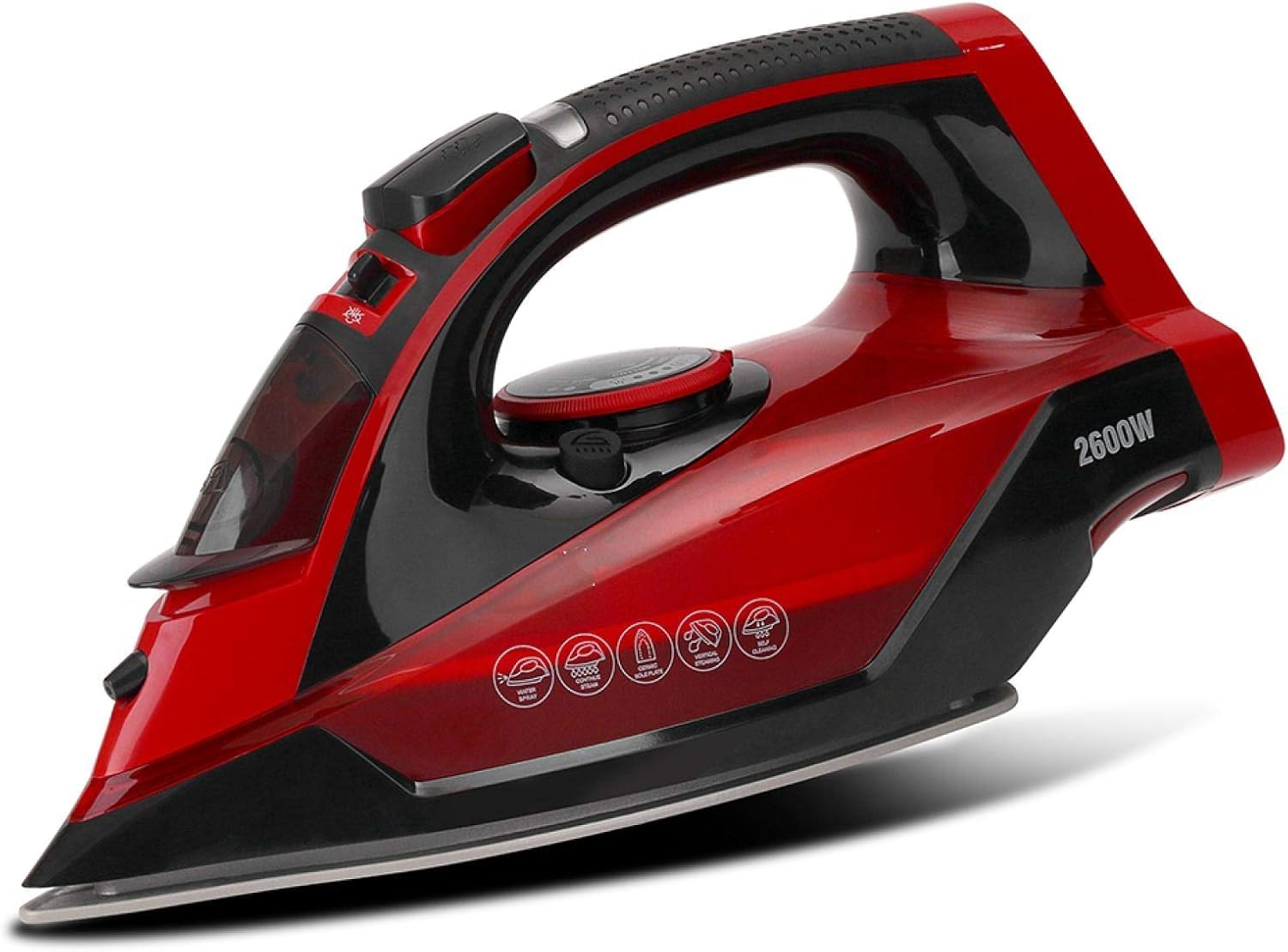 Ceramic Handheld Steam Iron 2600W Cordless Wireless Charging Portable ...