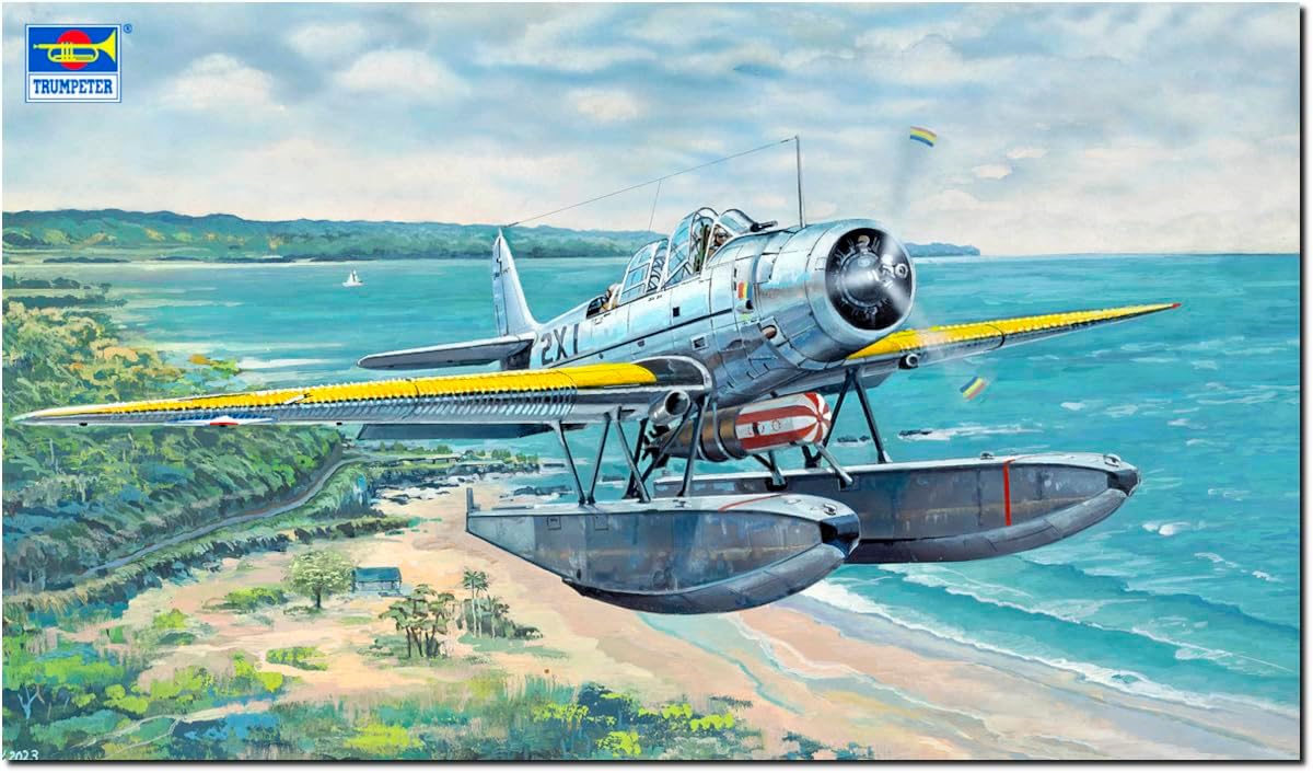 Amazon.com: Trumpeter - Model Airplane Tbd-1a Devastator 03233| 1:32 ...