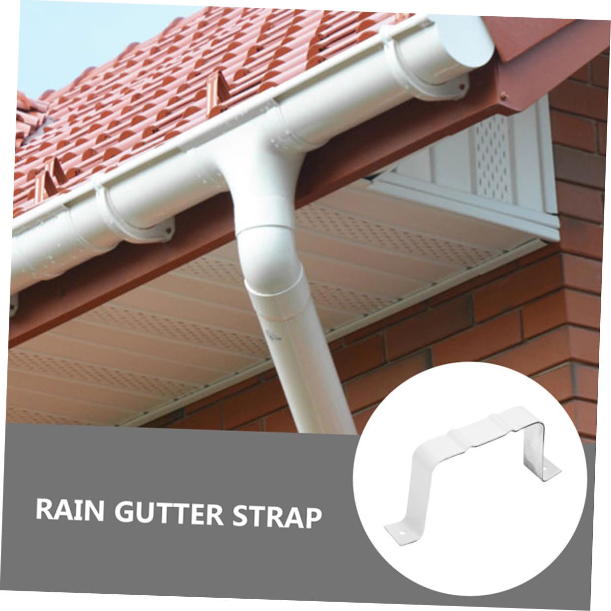 Downspout Installation Kit 6-Pack Heavy Duty Downspout Straps ...