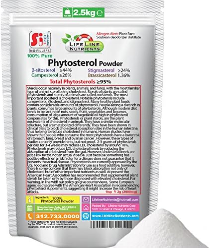 Amazon.com: Phytosterol, Powder, 44% Beta Sitosterol,- Free Shipping, 2 ...