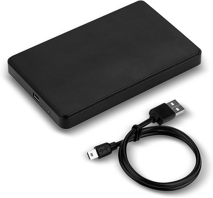 External Hard Drive Enclosure, 2.5 inch IDE Parallel Port Mobile Hard ...