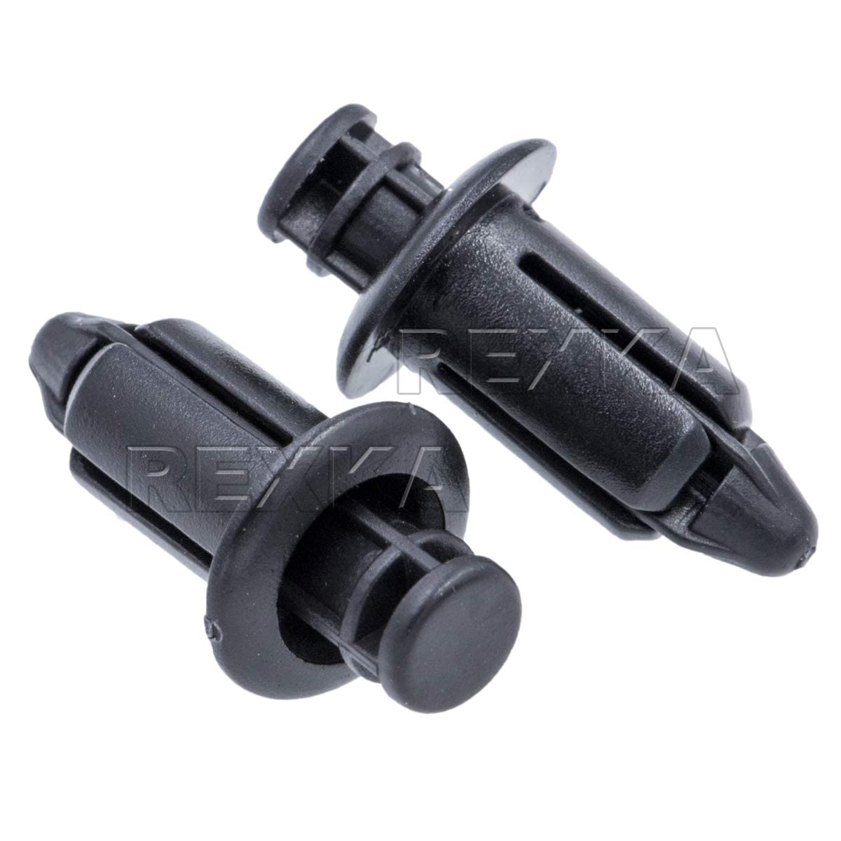 Rexka 20pcs Splash Shield Rocker Molding Bumper Cover Retainer Rivet ...