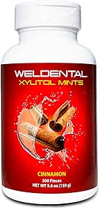 Amazon.com: WELdental Xylitol Mints 300 Tablets (Cinnamon) : Health ...