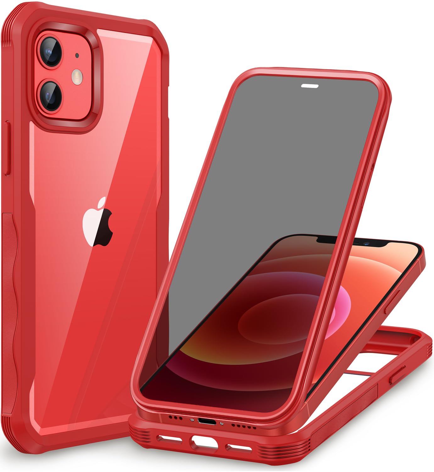 Amazon.com: CENHUFO for iPhone 12 Case/iPhone 12 Pro Case, Privacy ...