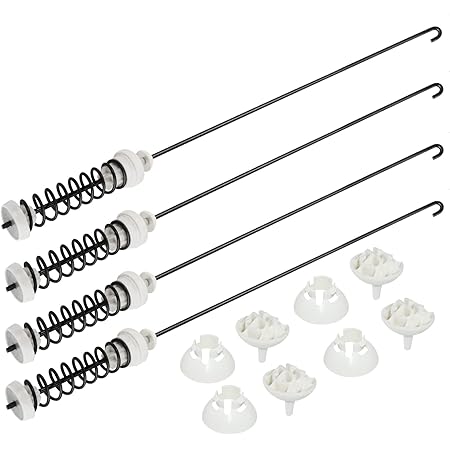 Amazon.com: W11217817 Washer Suspension Rod Kit for Whirlpool Maytag ...