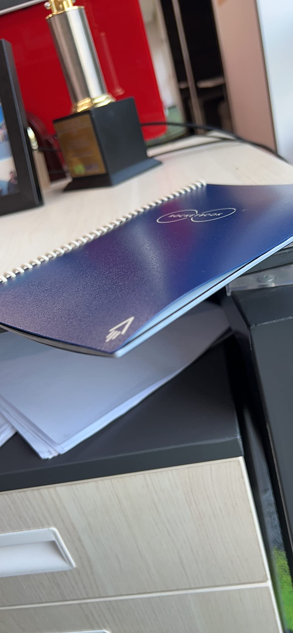 Rocketbook Smart Reusable Notebook - Lined Eco Friendly Notebook - Executive A5 - Infinity Black ...