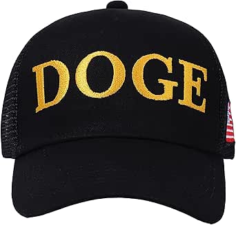 Amazon.com: Chokoluy Doge Hat Elon Musk Inspired Embroidered Dad Cap ...