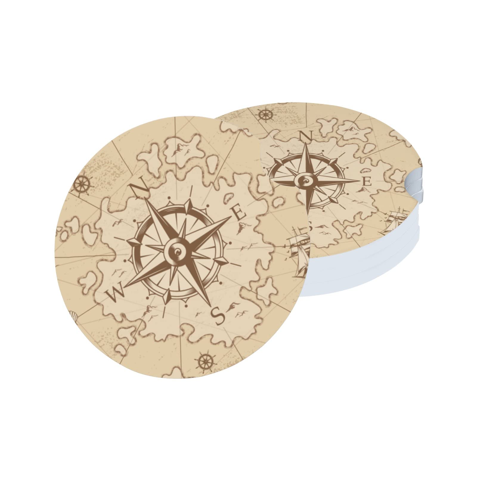 Treasure Map Compass Rose
