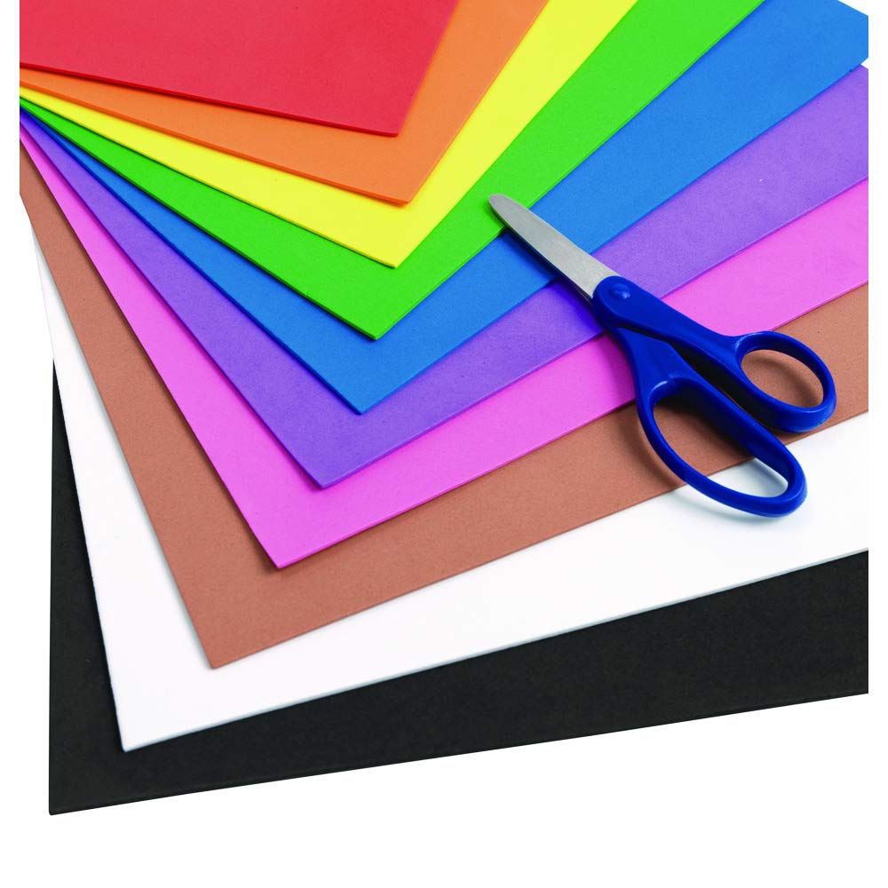Snapklik.com : Brown Foam Sheets, 10 Pack, 9” X 12” Craft Foam Sheets ...