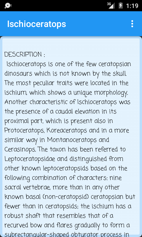 Ischioceratops - App on Amazon Appstore