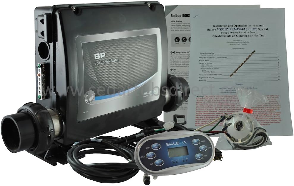 Amazon.com: Northern Lights Group Balboa BP2000 Retro Fit Kit- Spa Pack ...