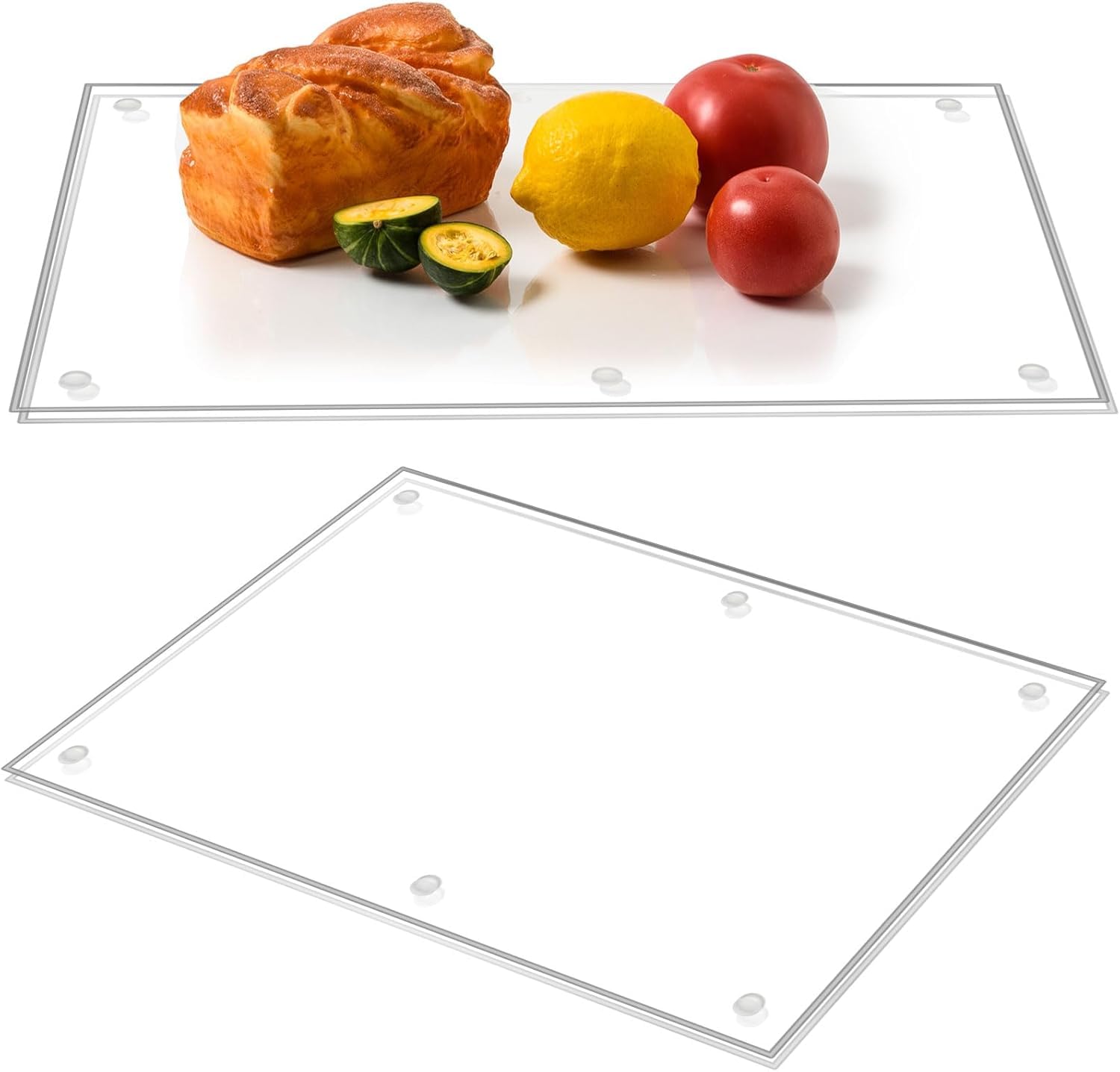 Amazon.com: AWIZOM Acrylic Cutting Board 16x20" Transparent Cutting ...