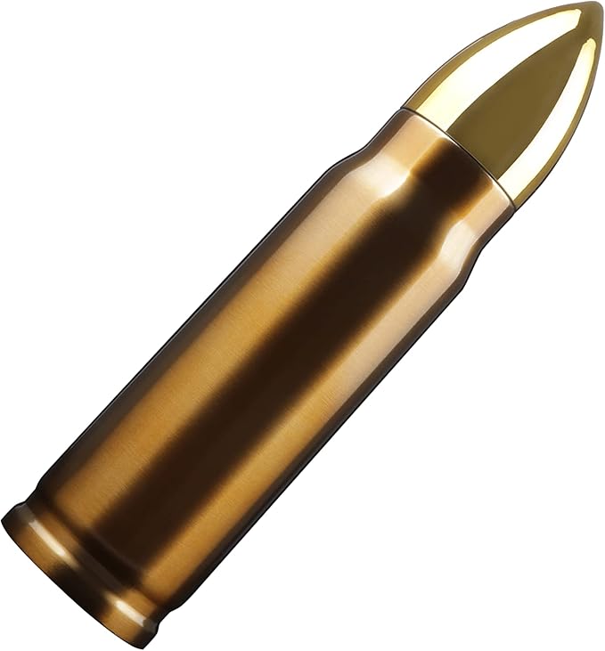 Amazon.com: Goetland 304 Stainless Steel 16 oz Bullet Water Bottle ...