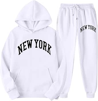 Amazon.com: Crew Neck Sweatshirts Women Jesus Tracksuit 2 Piece Outfits ...