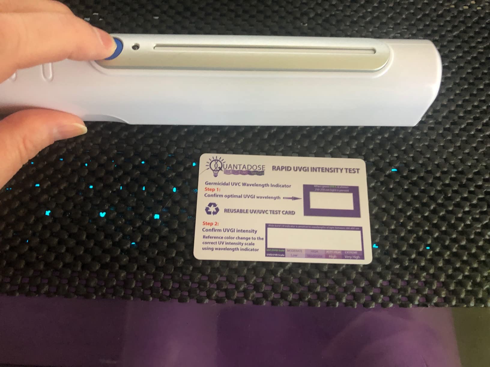 $2/mo - Finance 2nd Gen QuantaDose® Reusable UVC Light Test Card with ...