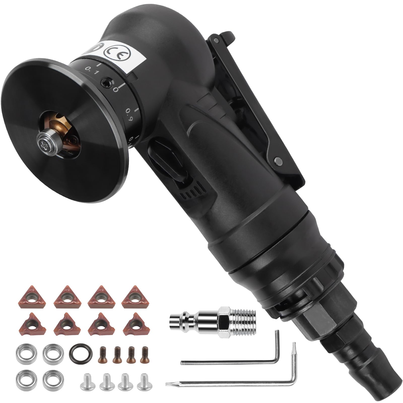 2 in 1 Air Chamfer Tool,Mini Pneumatic Chamfering Machine,45 Degree ...