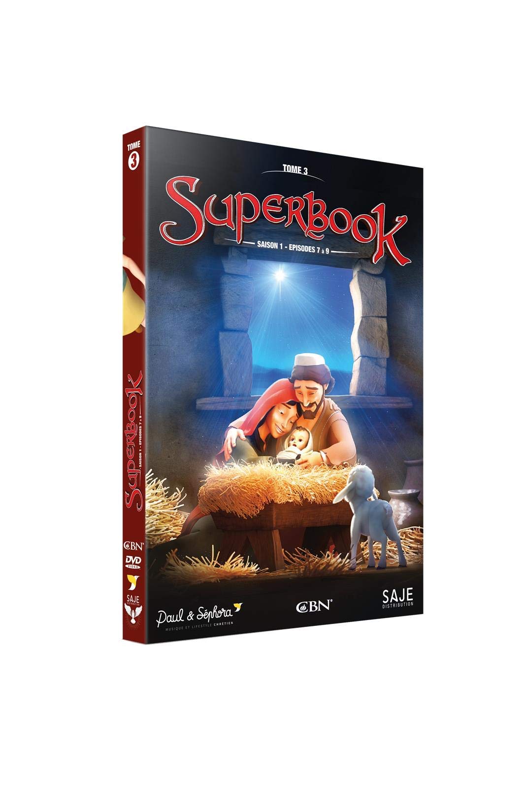 Amazon.com: Superbook Tome 3 - Saison 1 - Episodes 7 à 9 - DVD ...