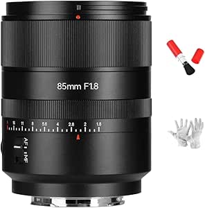 Amazon.com : 7artisans 85mm F1.8 Full-Frame AF Autofocus Portrait Lens, Fast Focusing, Large ...