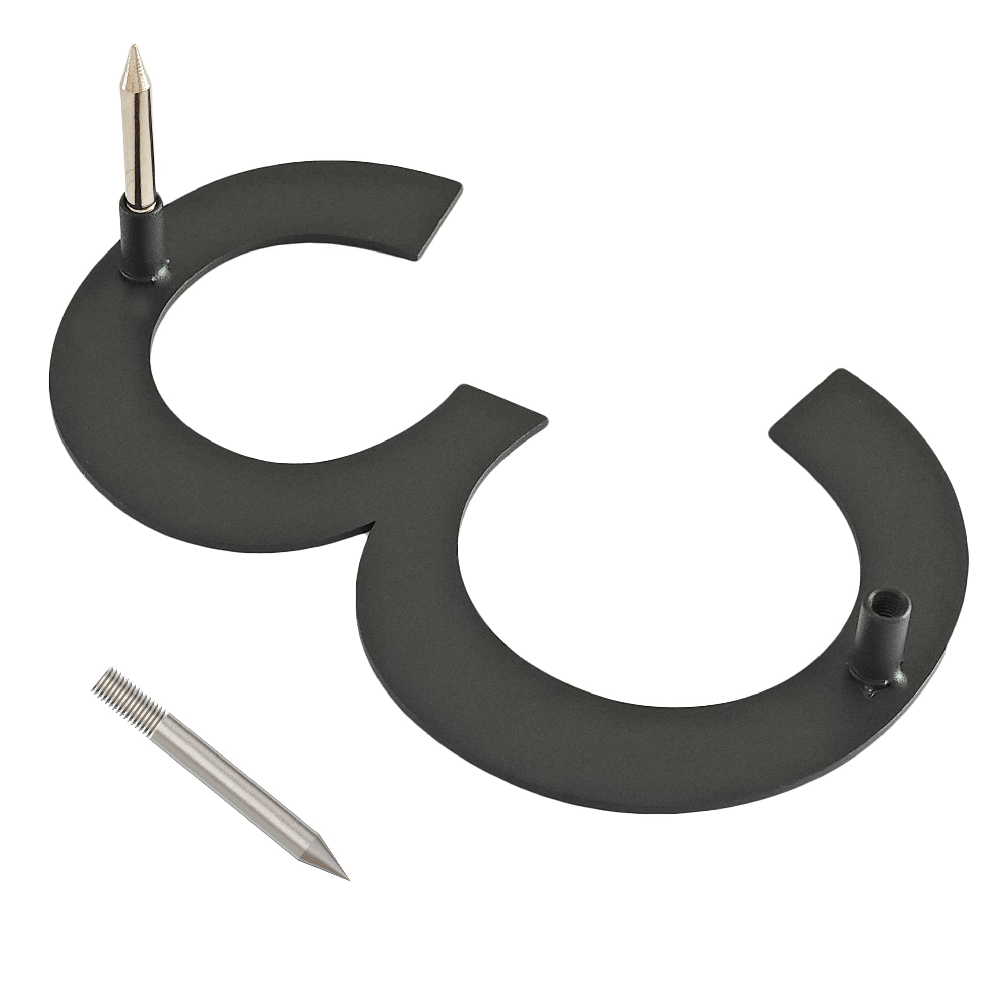 Ywonoby House Numbers – Large Brushed Stainless Steel House Numbers ...