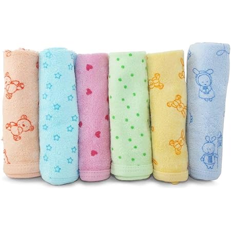 Buy GURU KRIPA BABY PRODUCTS Presents Cotton Wash Cloth Napkins for ...