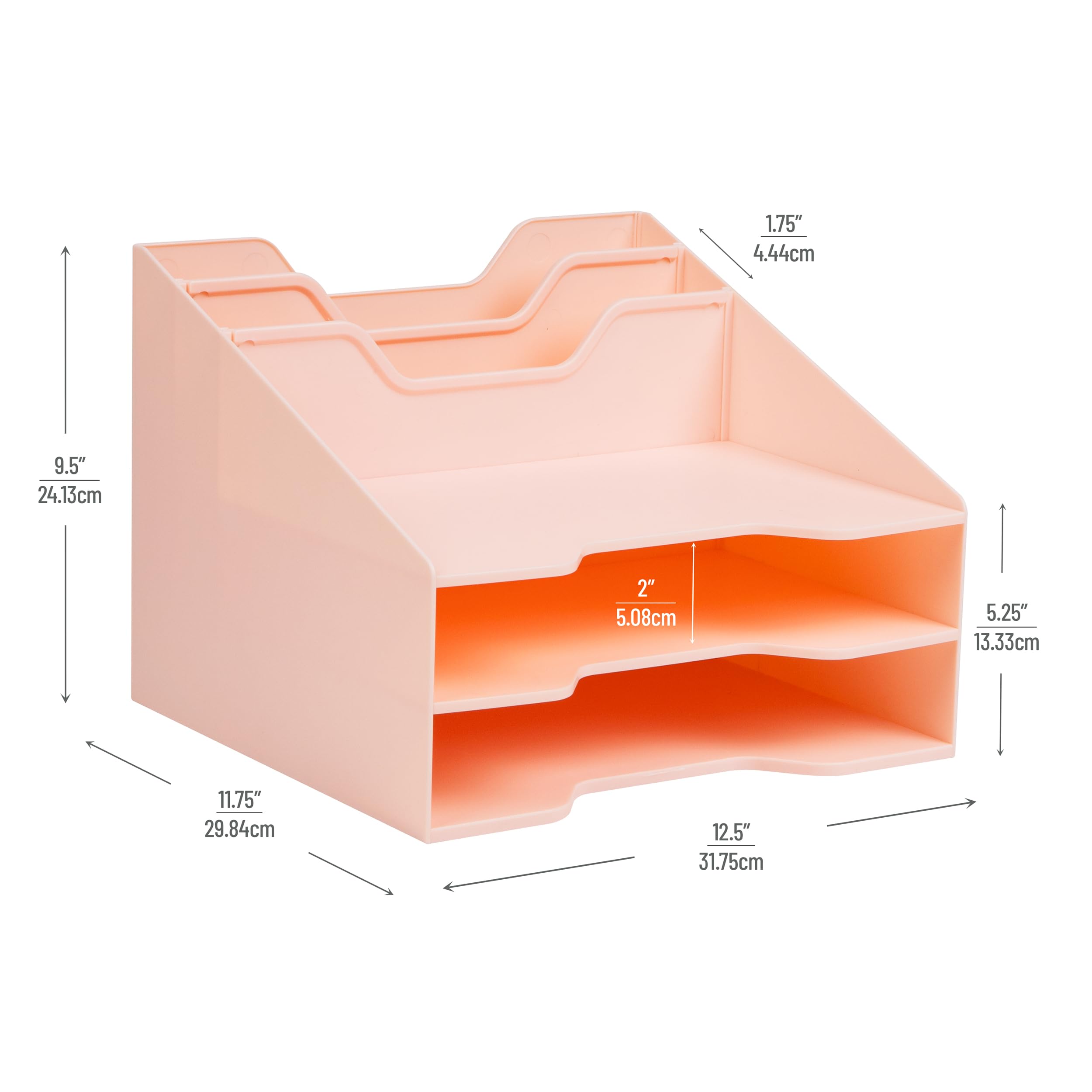 Snapklik.com : Desktop Organizer, Vertical File Holder, Paper Trays ...