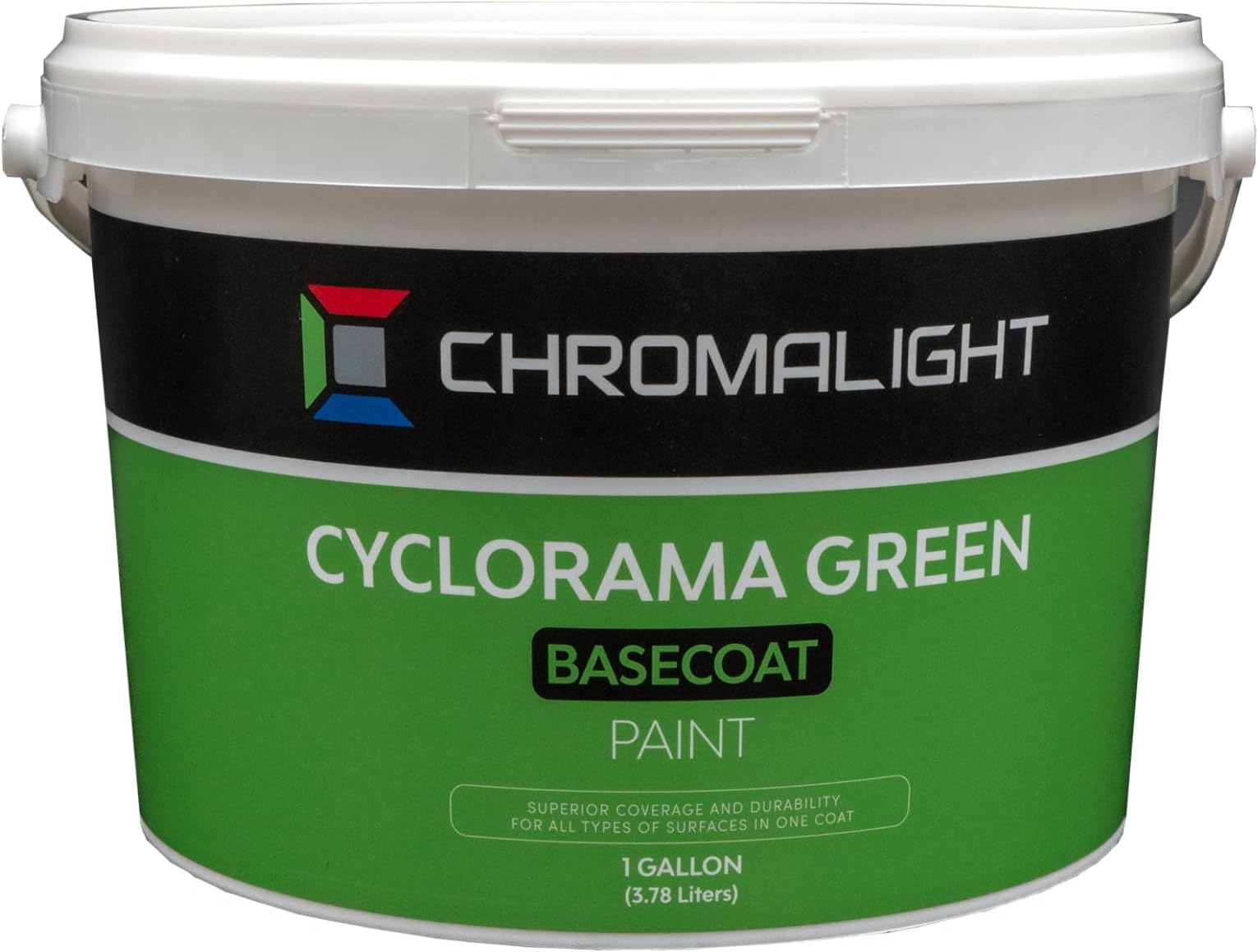 Amazon.com: ChromaKey Green Paint 1 Gallon Green Screen Equivalent ...