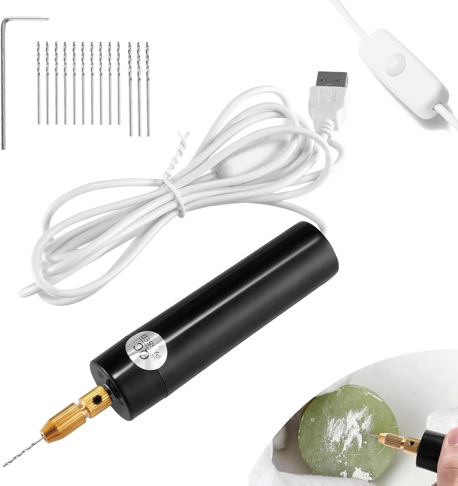 Towwoo Mini Trapani Elettrici Portatile, 5V Mini Trapano a Batteria ...
