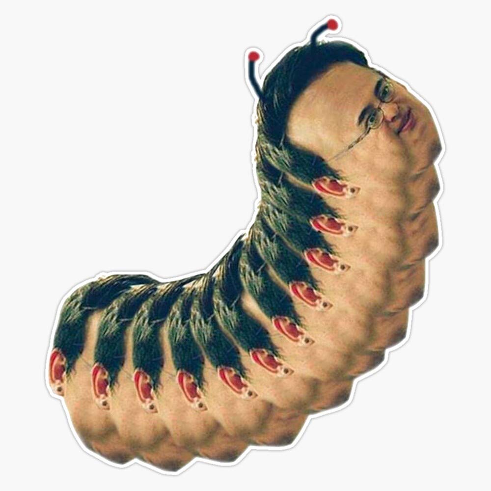 Amazon.com - Filthy Frank - Caterpillar Sticker Vinyl Bumper Sticker ...