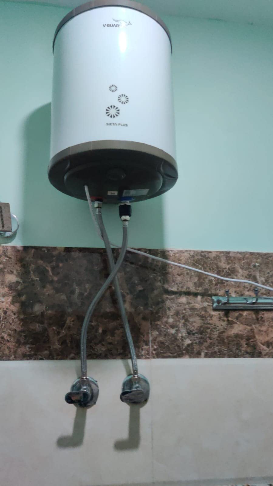 Buy V-Guard 15 L Storage Wall Mounted Water Geyser (Sieta Pluse 15 L ...