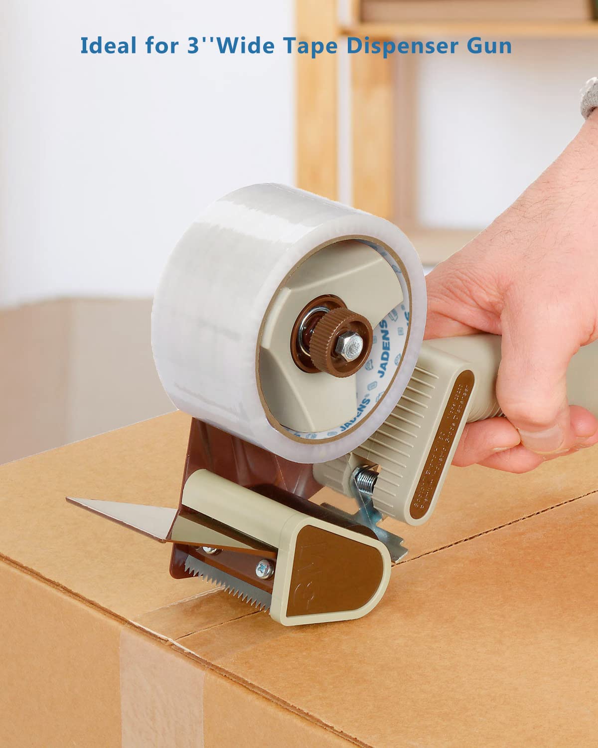 Snapklik.com : Shipping Packing Tape 6 Rolls, 1.88" 60 Yard, Total 360Y ...
