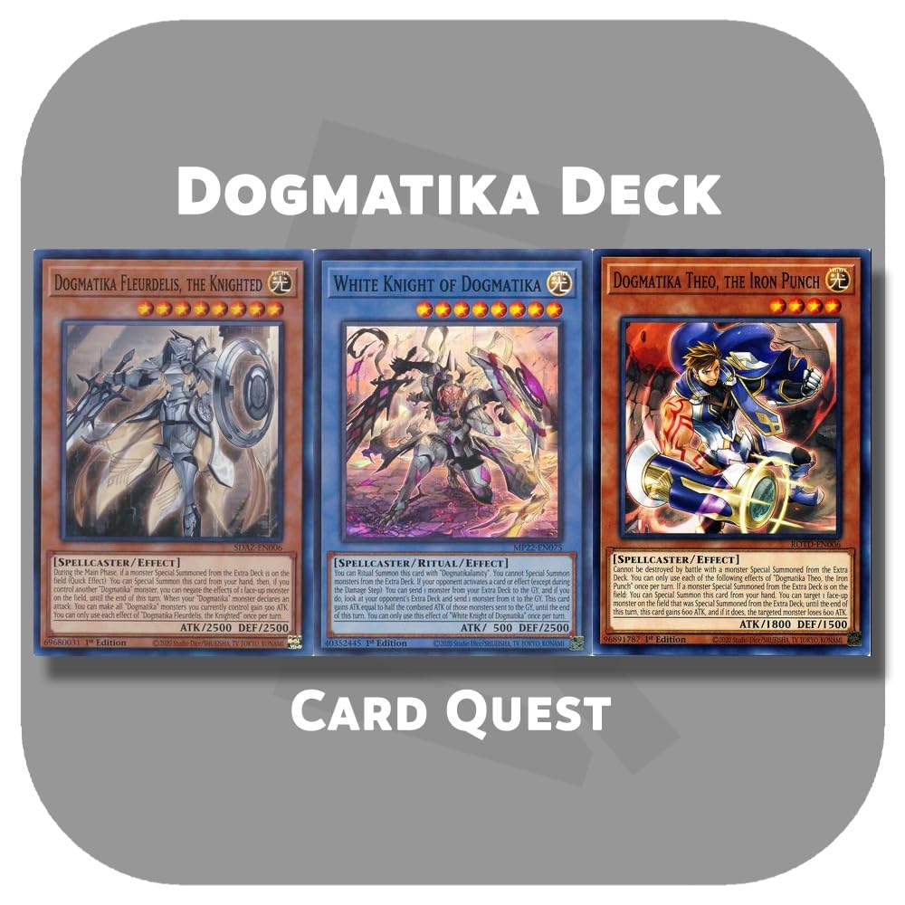 Amazon.com: Generic Complete Custom Deck for Yu-Gi-Oh! - Dogmatika ...